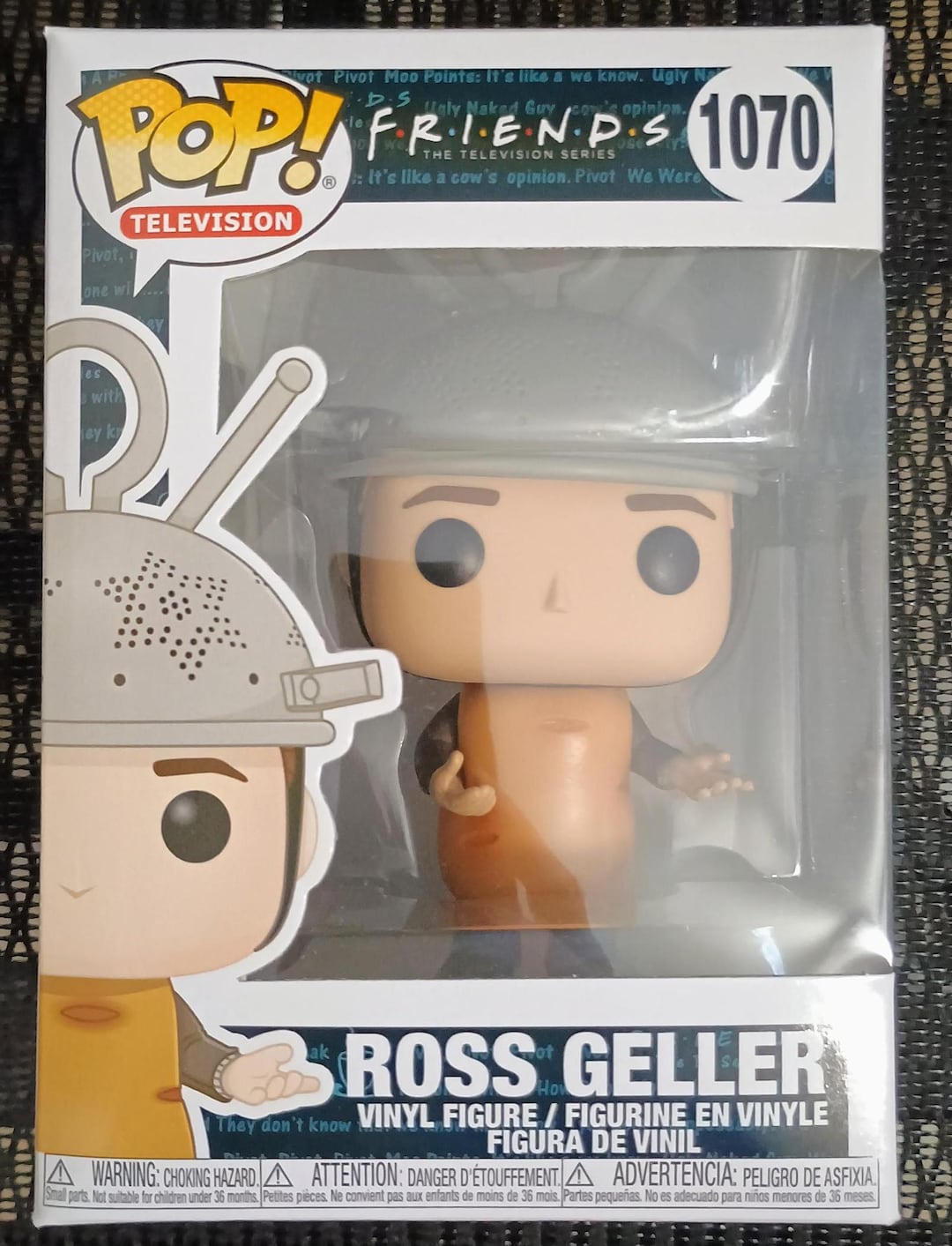 Ross Geller - FUNKO Pop - Television FRIENDS - Sputnik Potato #1070 - Etsy