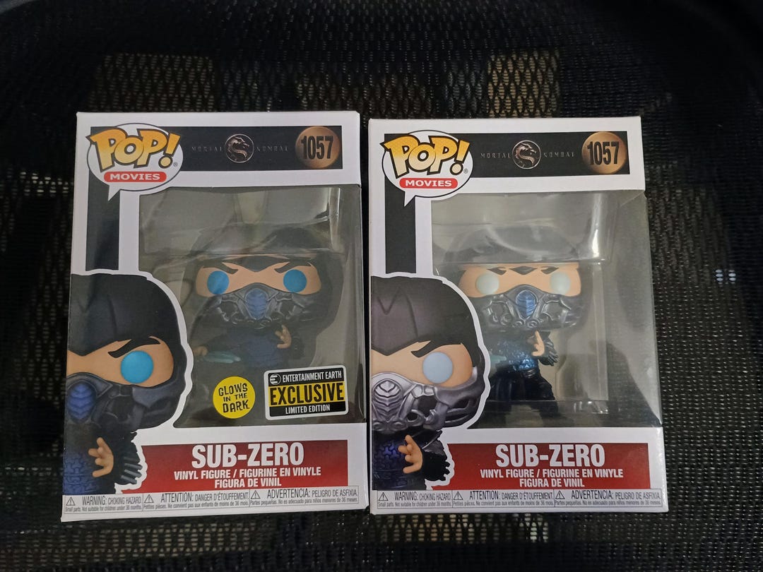 Mortal Kombat - Sub Zero - Funko Pop! #1057 Regular & EE Exclusive - Etsy