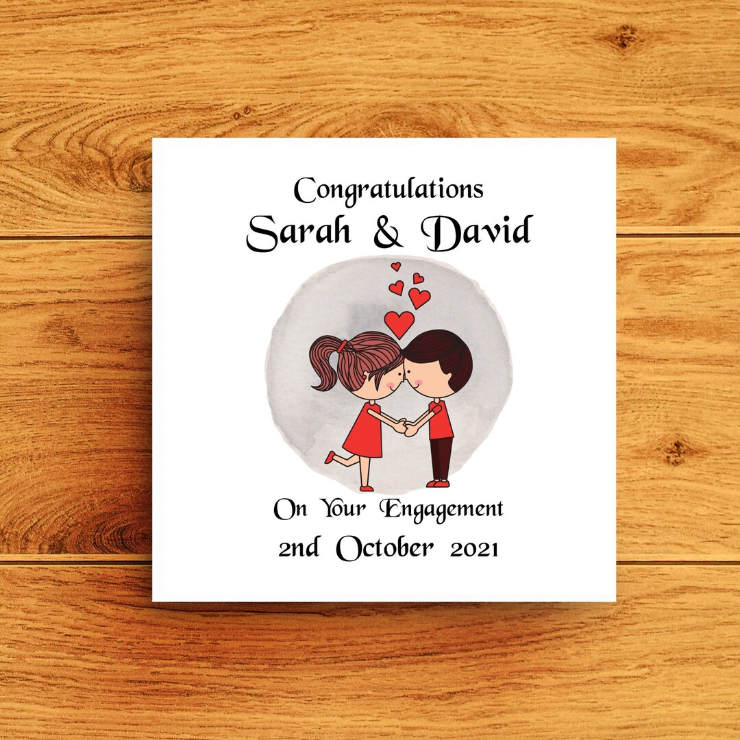 Cute Engagement Card for Your Daughter and Future Son in Law ...