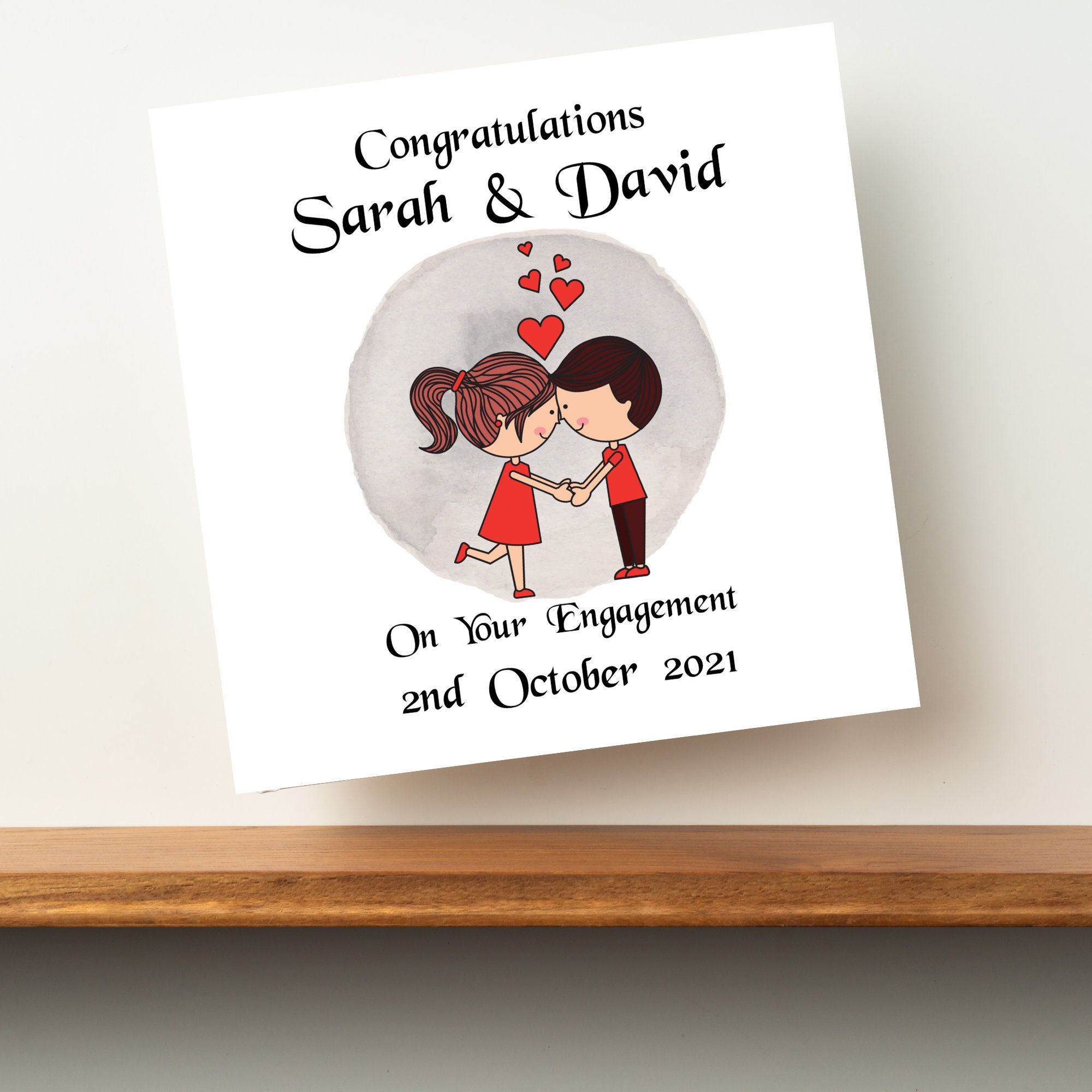 Cute Engagement Card for Your Daughter and Future Son in Law ...
