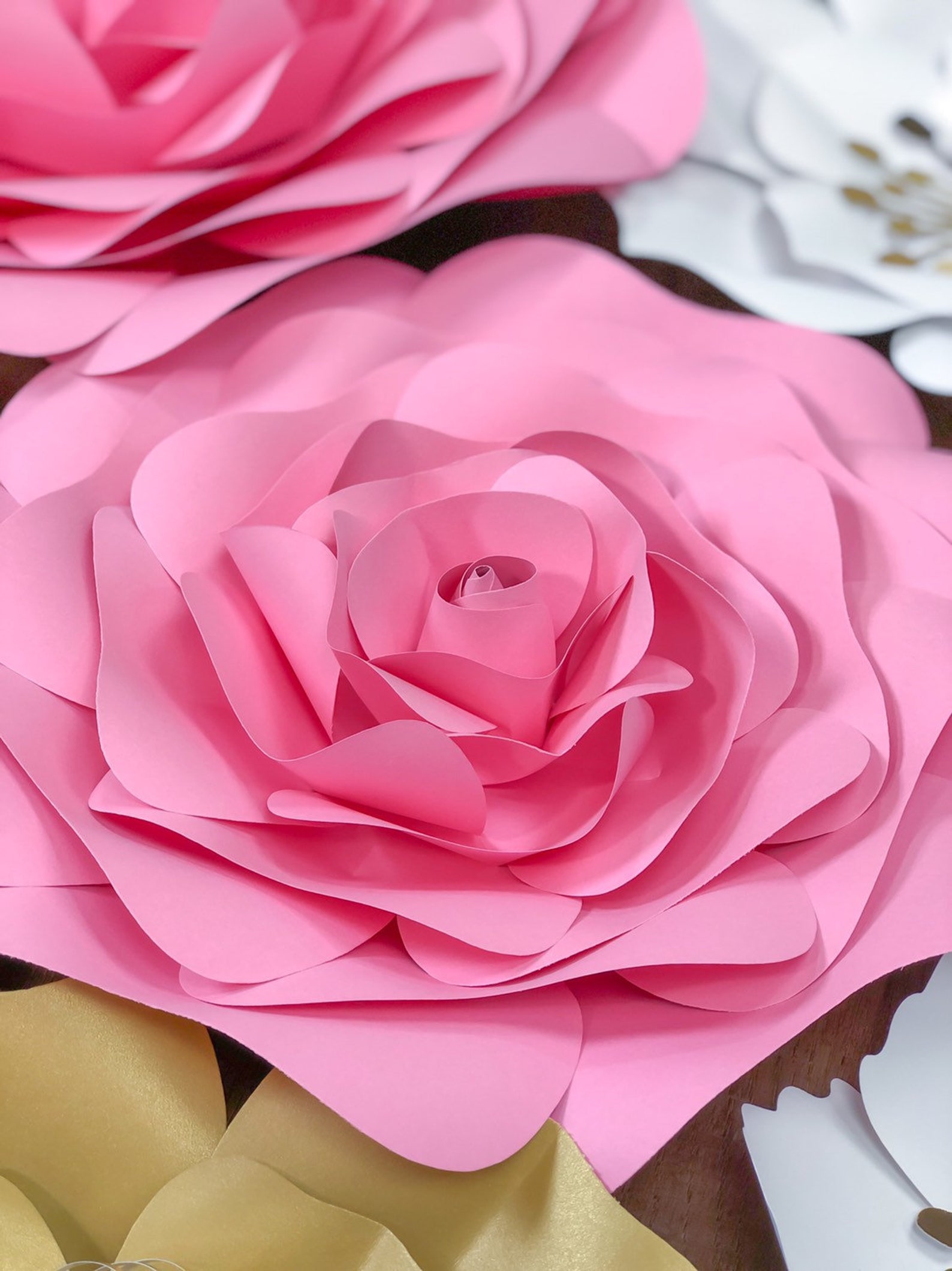 Giant Paper Flowers Nursery Decor Girl Nursery Wall Flowers | Etsy