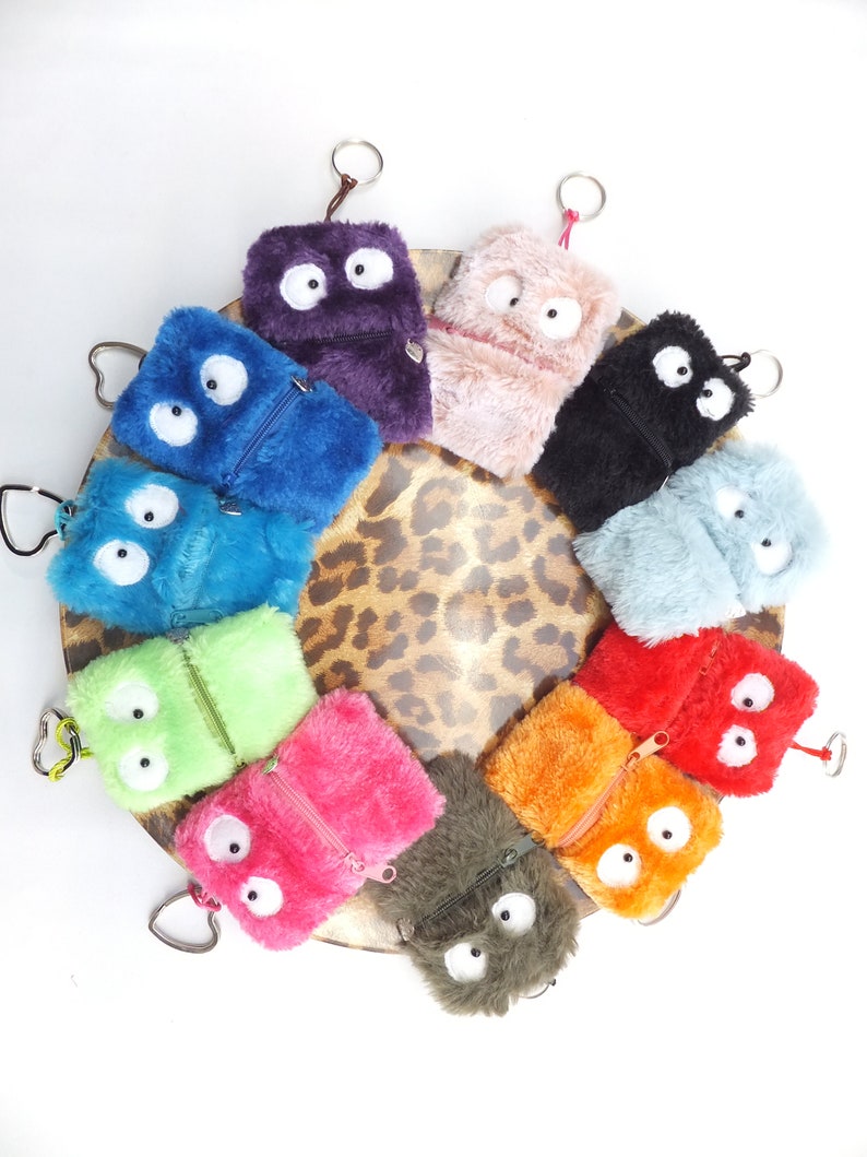 Schlüsselanhänger hellblaues Monster USB Stick Tasche - Etsy.de