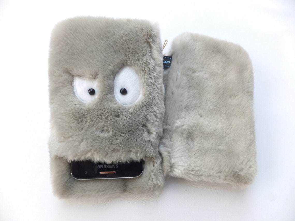 Mobile phone case monster grey monster mobile phone case | Etsy