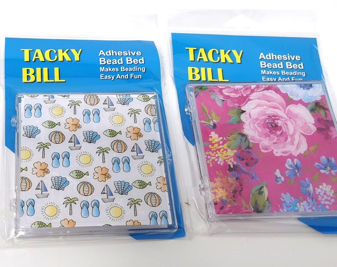 Tacky Bill Adhesive Bead Bed Case ~ Cross Stitch Beading Notion - Etsy