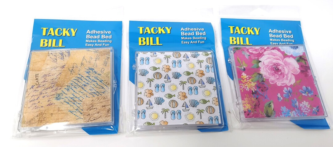 Tacky Bill Adhesive Bead Bed Case Cross Stitch Beading Notion - Etsy