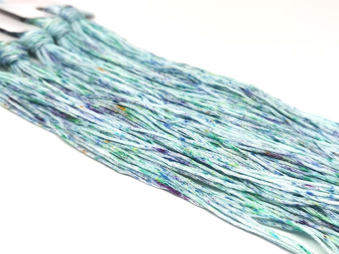 Waterlily ~ Hand-dyed DMC Floss ~ 6 Strand Cotton Cross Stitch ...