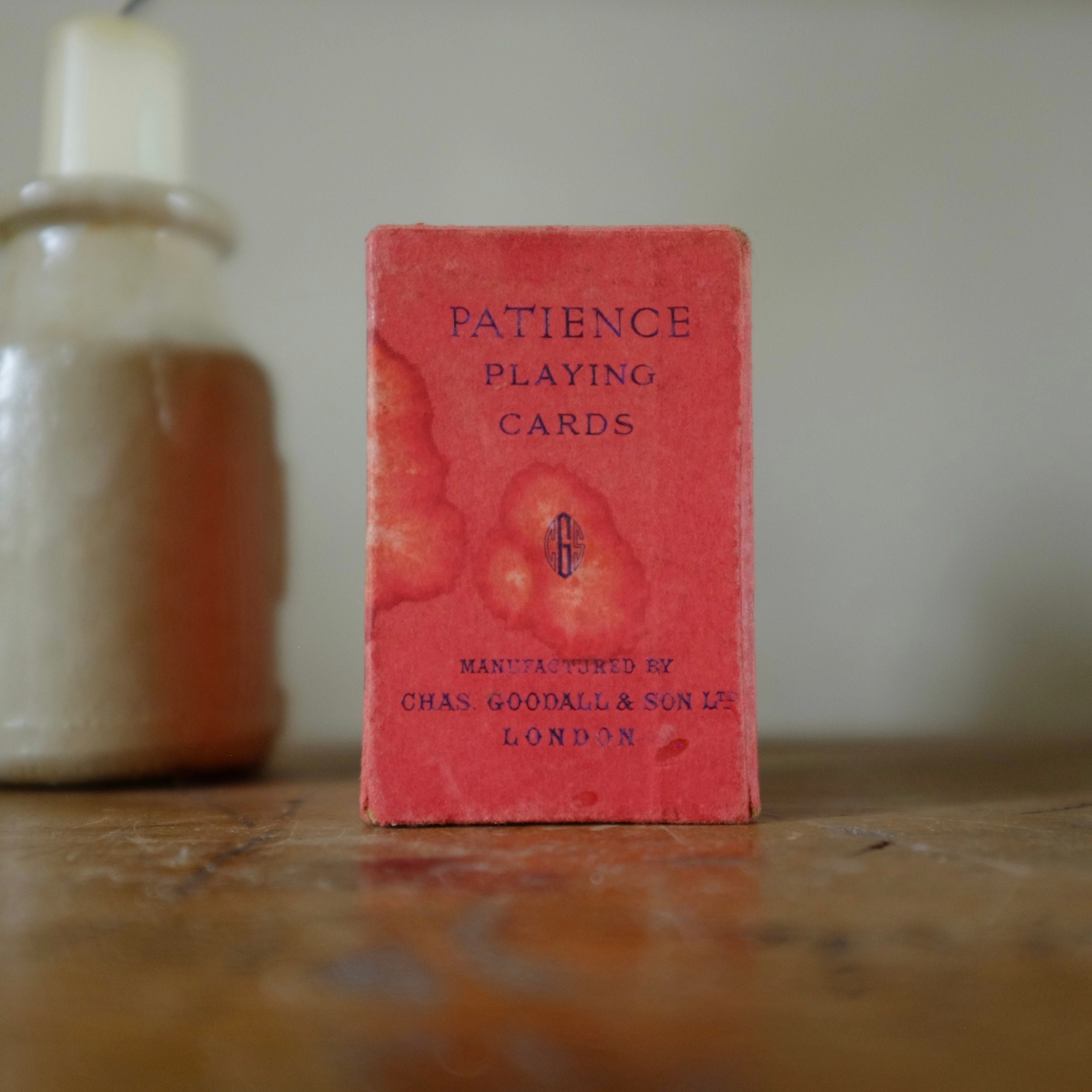 Playing Cards. Vintage Chas Goodall & Sons Patience - Etsy