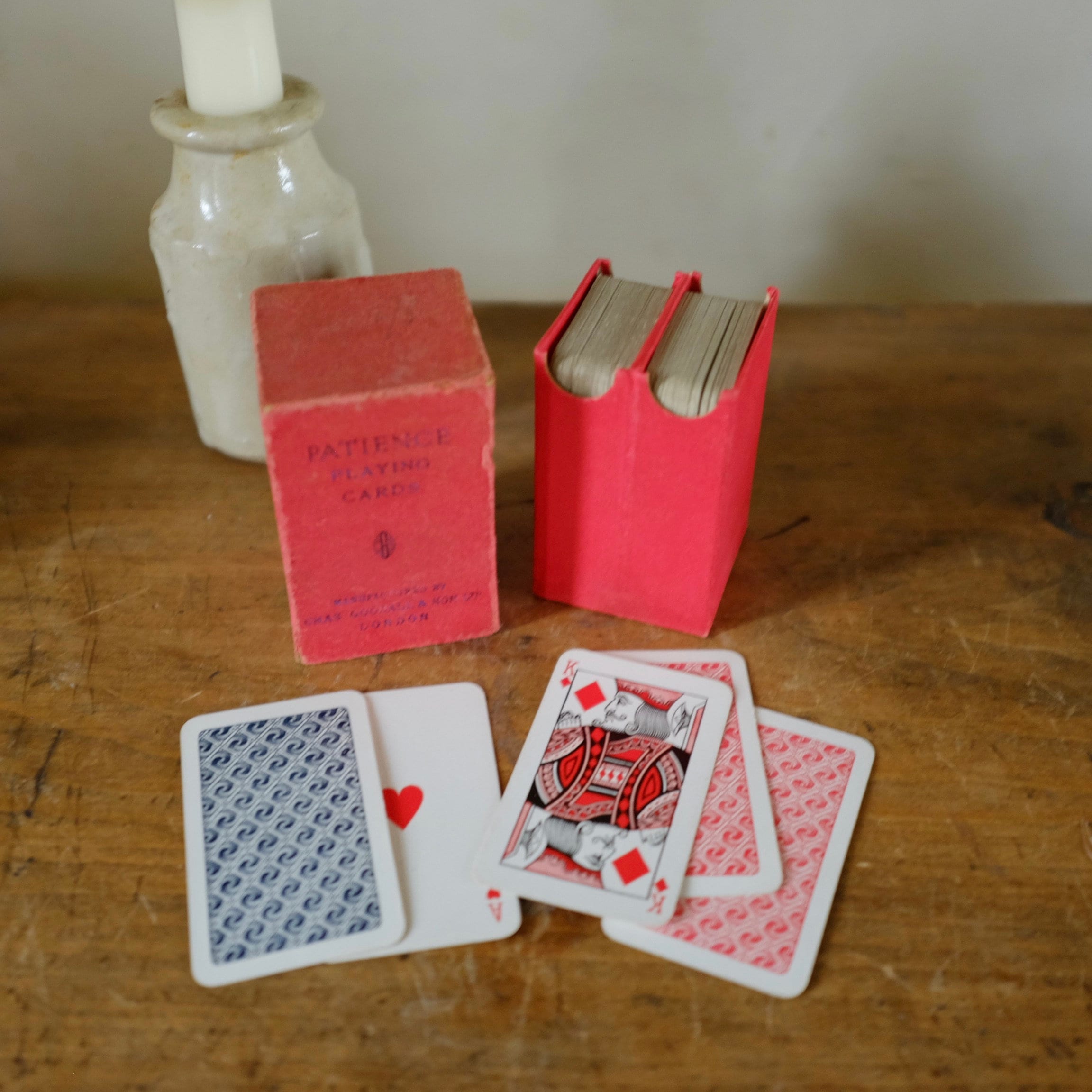 Playing Cards. Vintage Chas Goodall & Sons Patience - Etsy