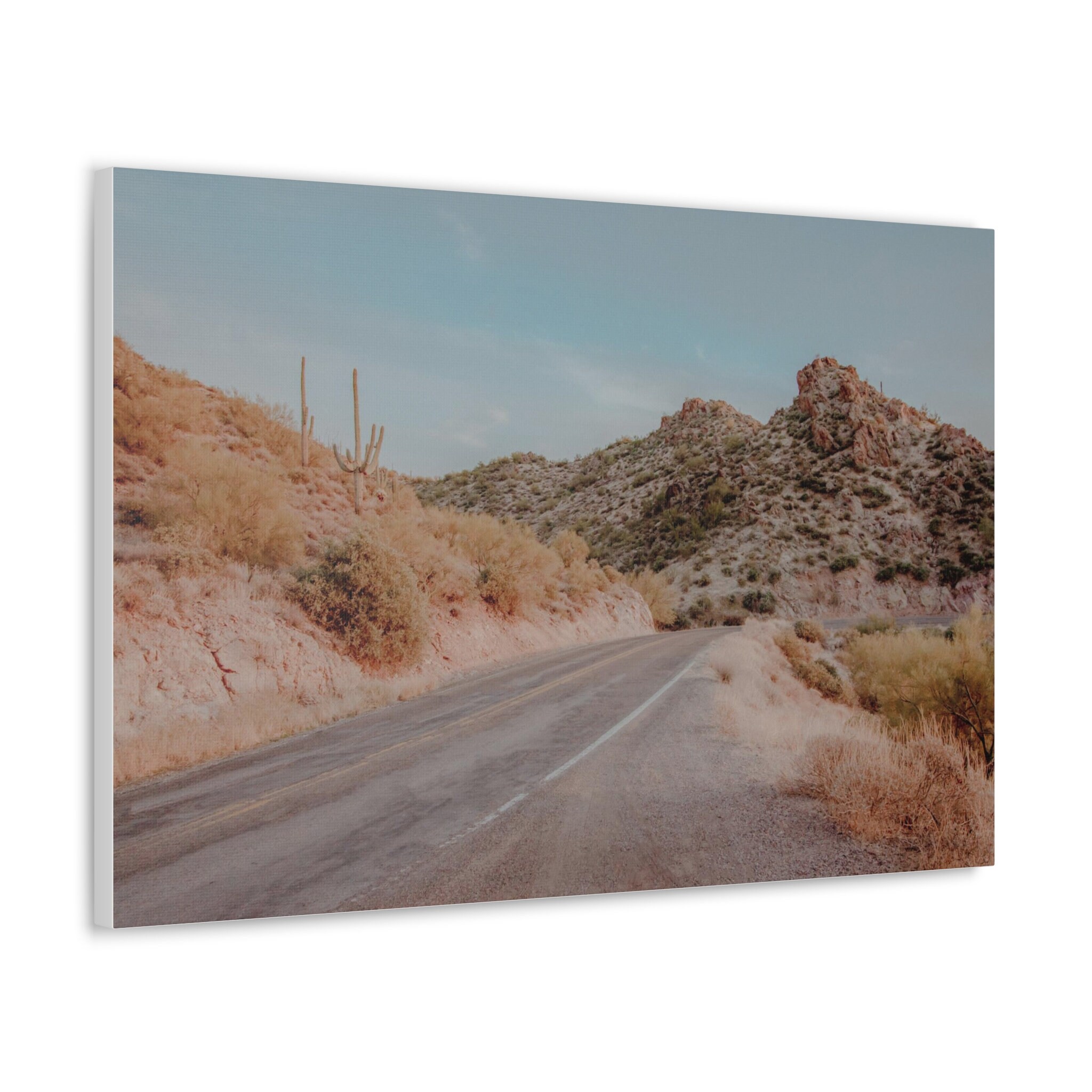 Desert Road Photo, Boho Desert Road Photo, Desert Scene Photo, Arizona ...