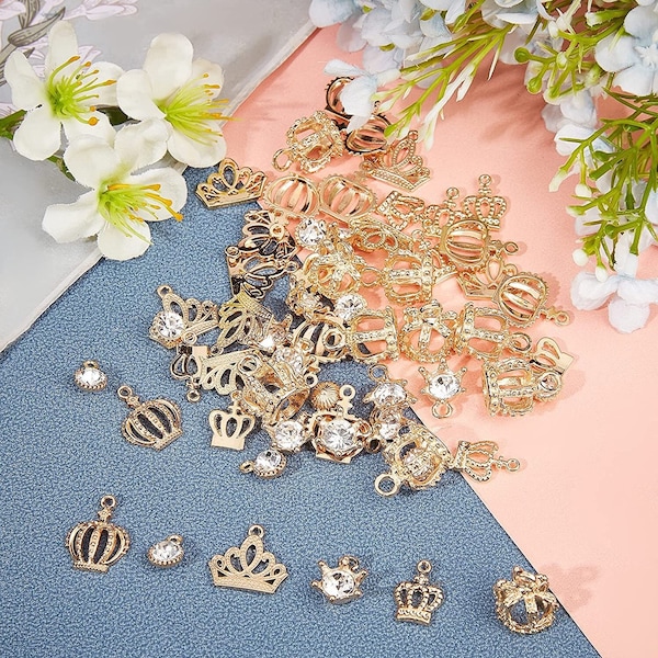 Crown Charms - Etsy