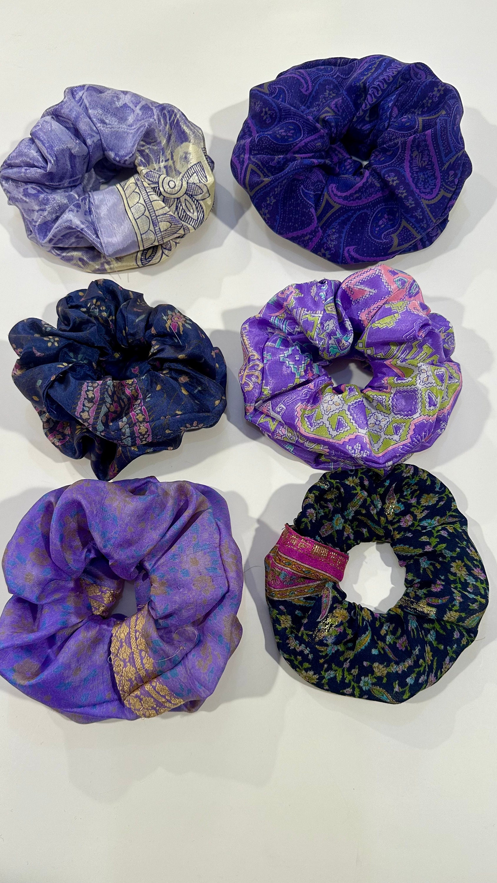 Hair Scrunchie Hair Accessories Silk Scrunchie Silk Hair Accessories ...
