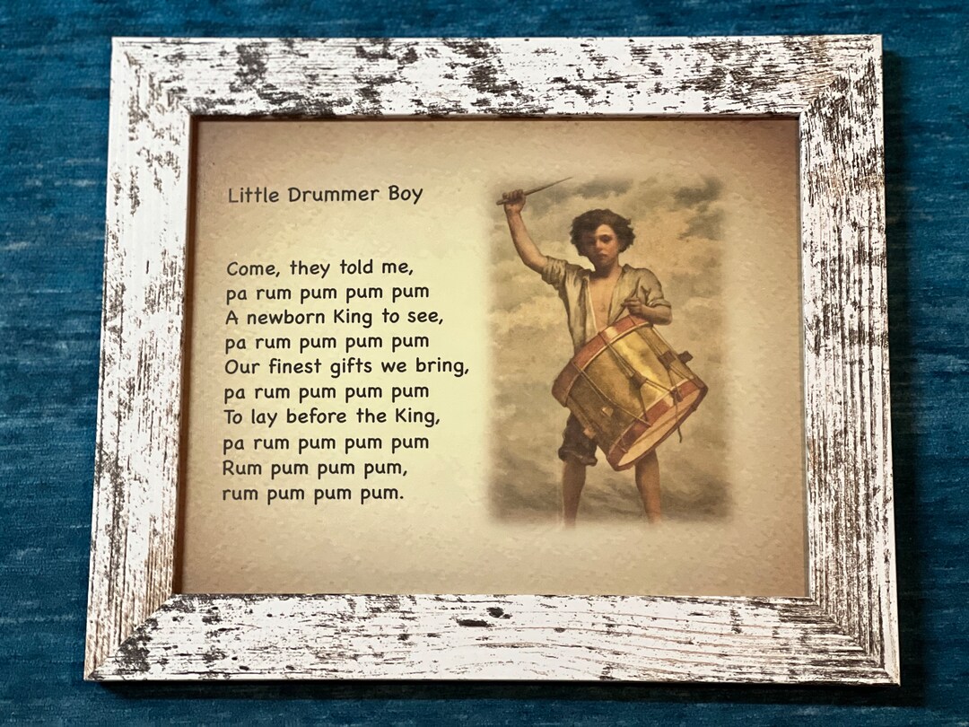 Little Drummer Boy - Etsy