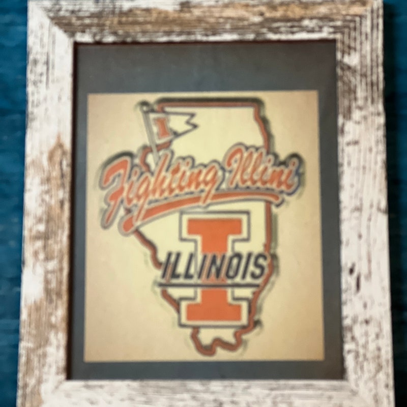 Fighting Illini - Etsy