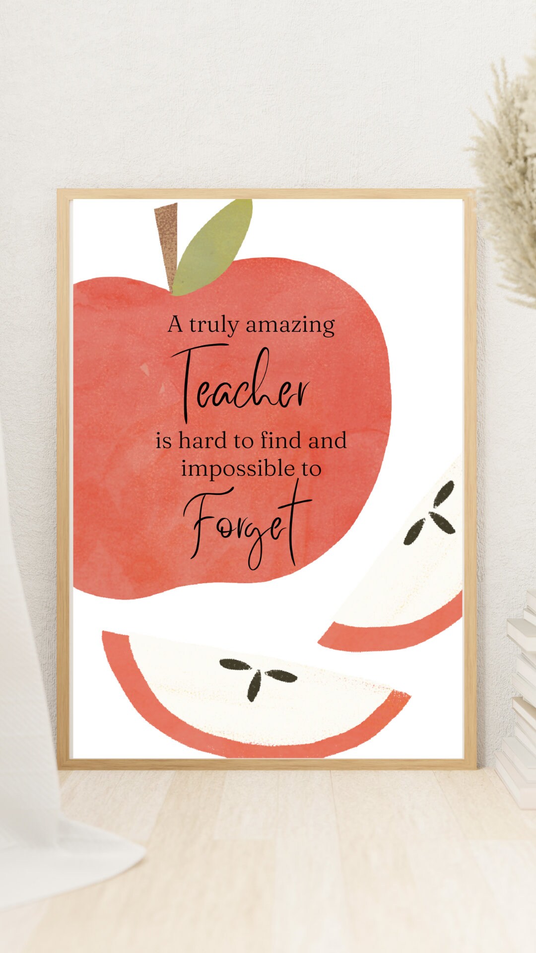 Teacher Gift Wall Art Teacher Printable Children's Digital Download ...