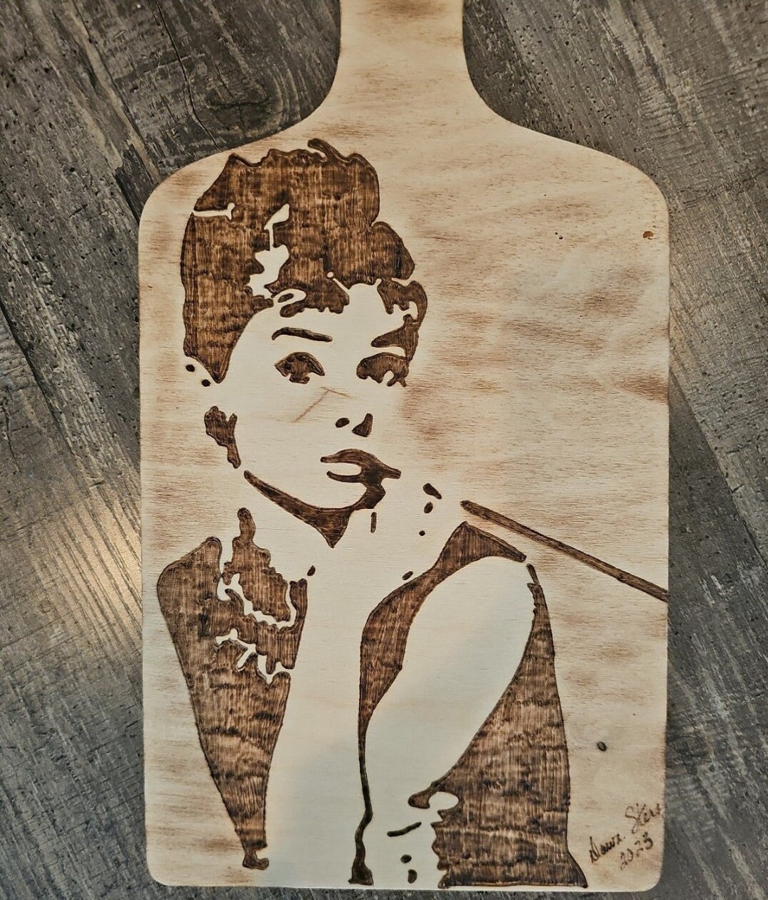 Audrey Hepburn Cutting Board - Etsy
