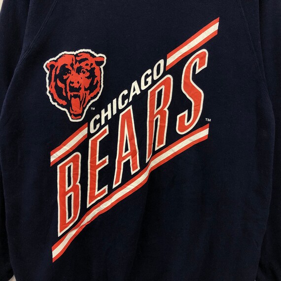 Rare!! Vintage Chicago Bears Sweatshirt Big Logo Spel… - Gem