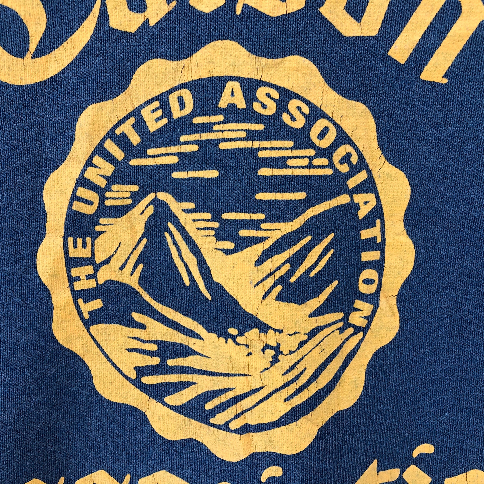 Rare Vintage United Association Sweatshirt Big Logo Spellout - Etsy