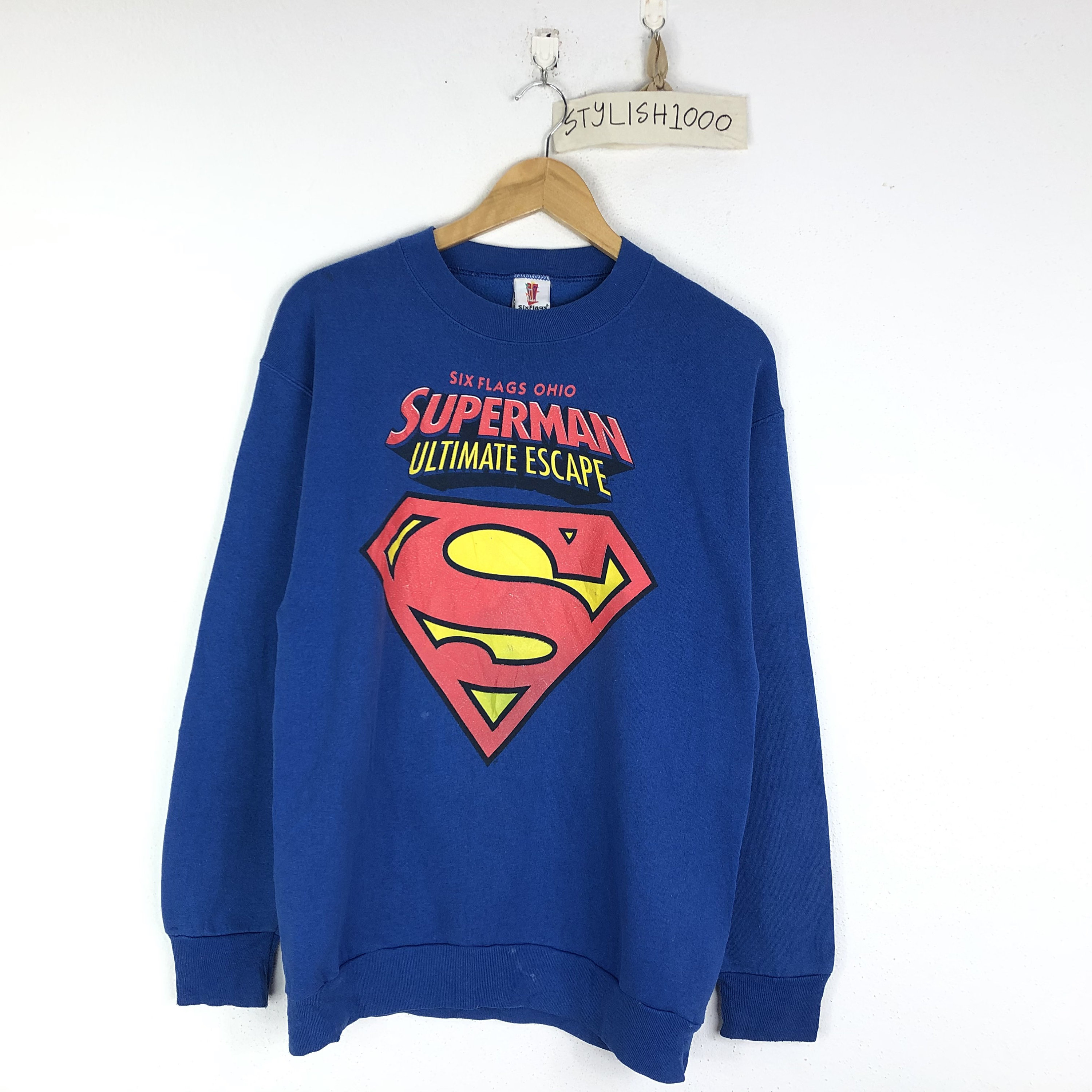 Rarevintage Superman Ultimate Escape Six Flags Ohio - Etsy