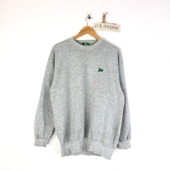 Rare vintage 90s 7up Sweatshirt Petite Broderie Spellout - Etsy France