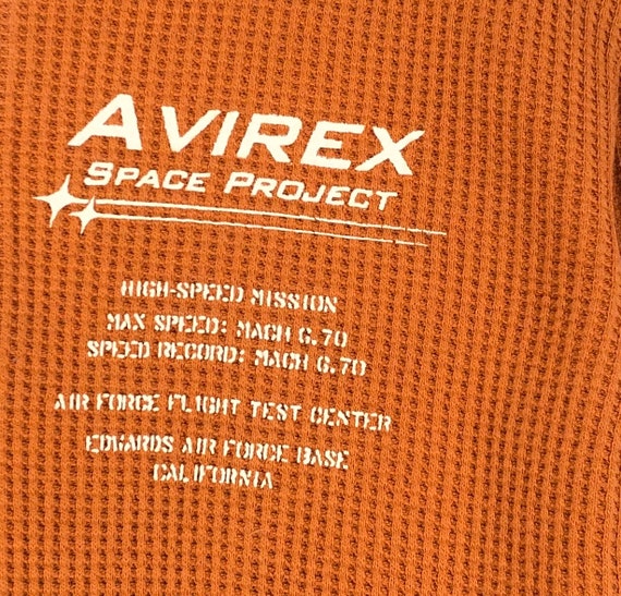 Rare!!Vintage Avirex Sweatshirt Small Logo Printed S… - Gem