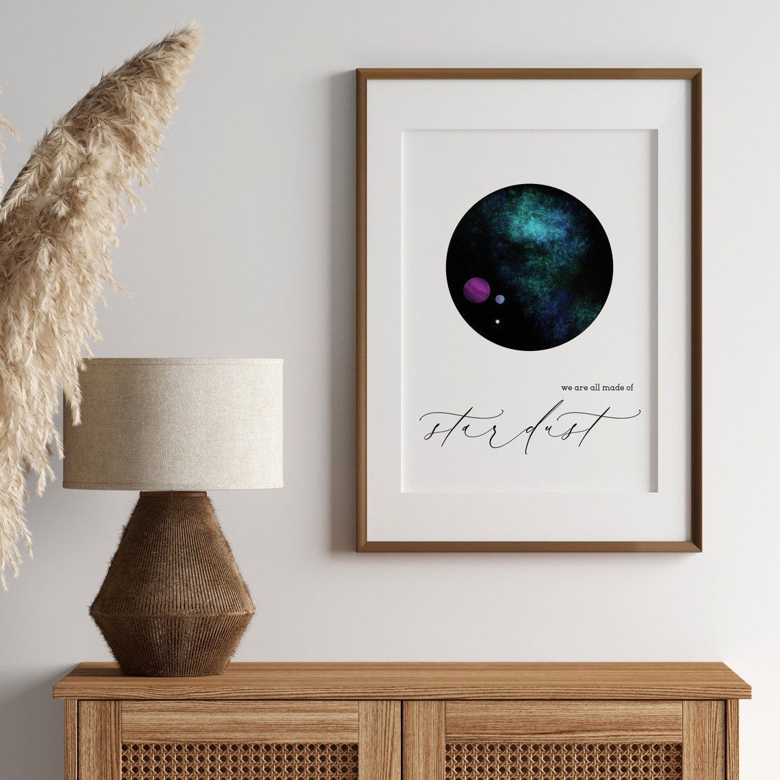 We Are All Made of Stardust Printable Art | Inspirational Wall Art ...