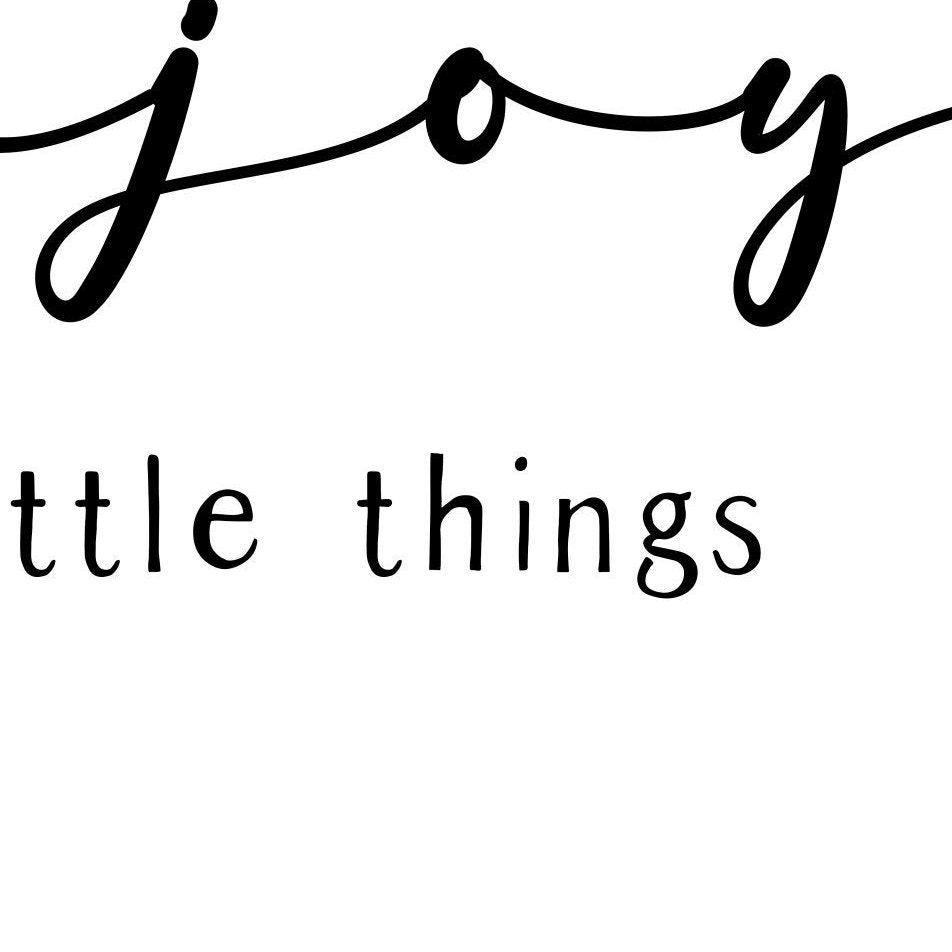 Enjoy the Little Things Printable | Inspirational Printable | Flower ...