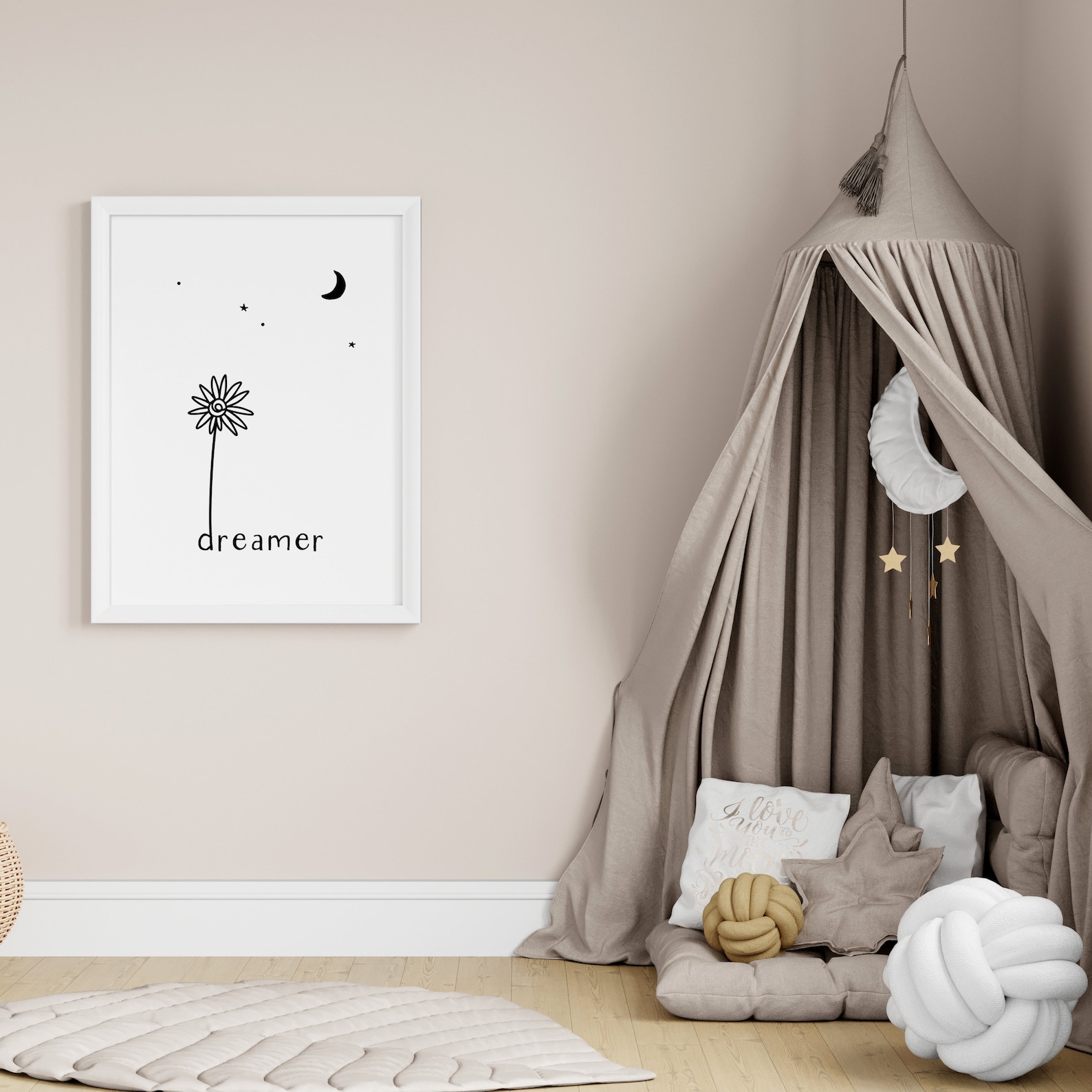 Dreamer Printable | Inspirational Printable | Typography Wall Art ...