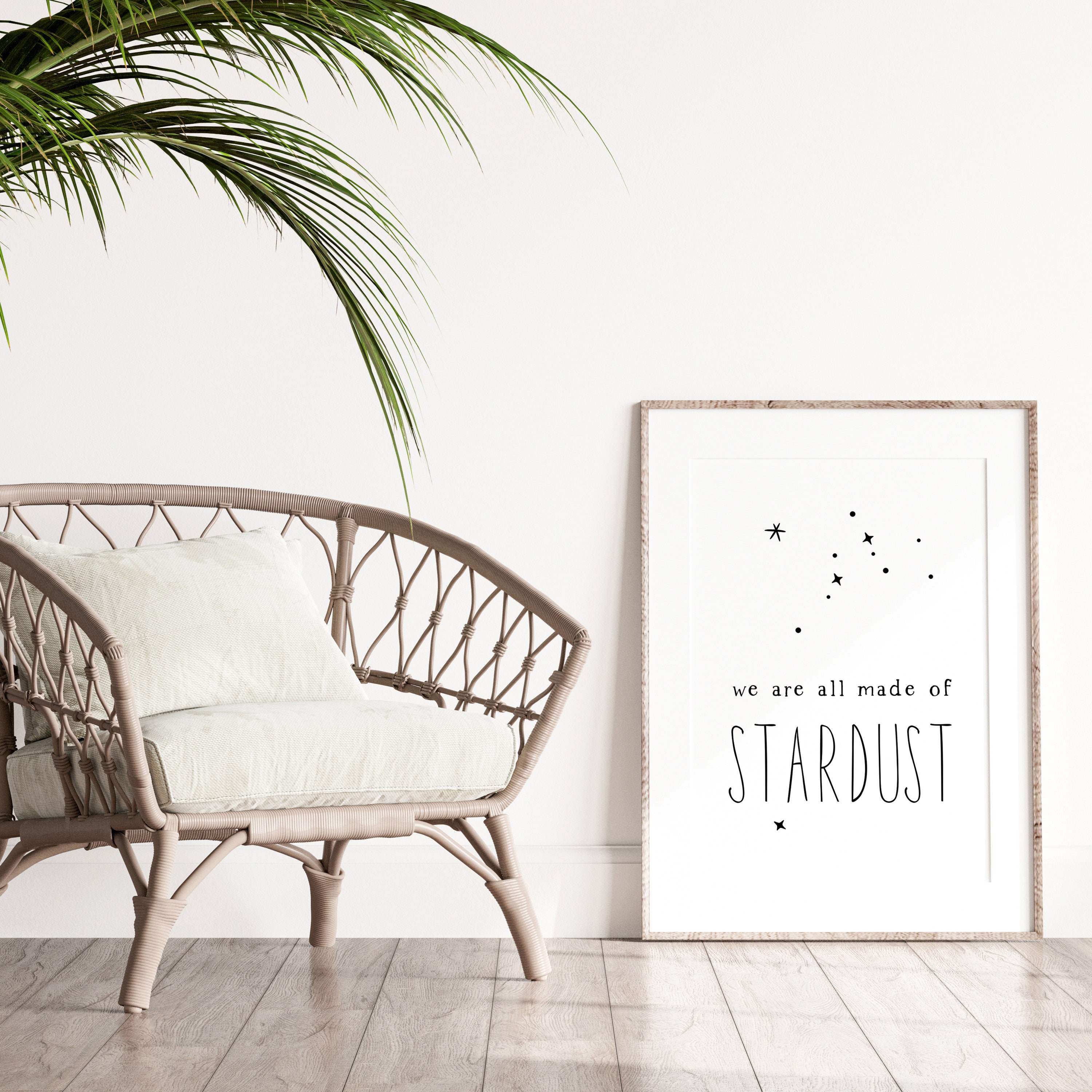 We Are All Made of Stardust Printable Art | Inspirational Printable ...