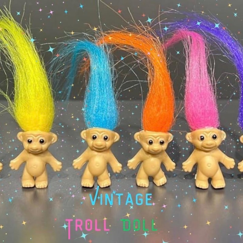 1960s Troll Doll - Etsy