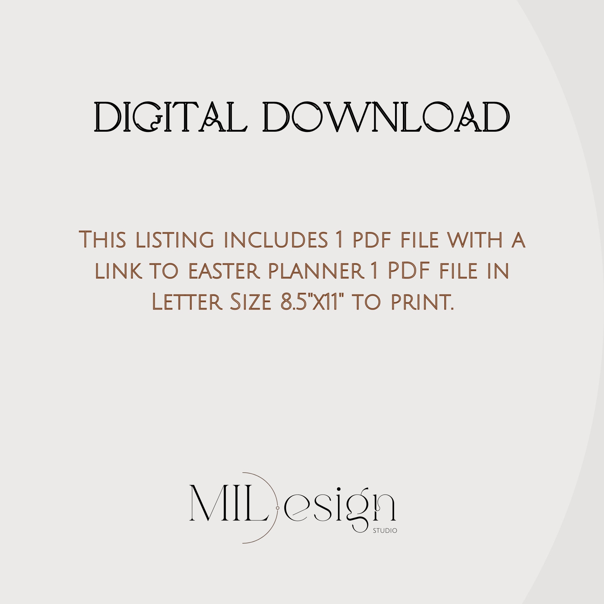 Easter Planner Printable, Bunny Journal and Party Organizer, Easter ...