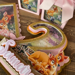 Bambi Cake Topper Bambi Topper Cake Topper Custom Topper - Etsy