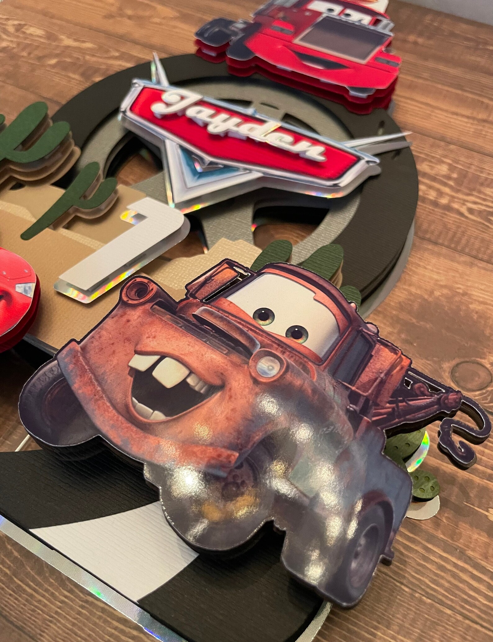 Cars Cake Topper Cars Cars Party Decor Cars Party Cars | Etsy