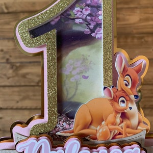 Bambi Cake Topper Bambi Topper Cake Topper Custom Topper - Etsy