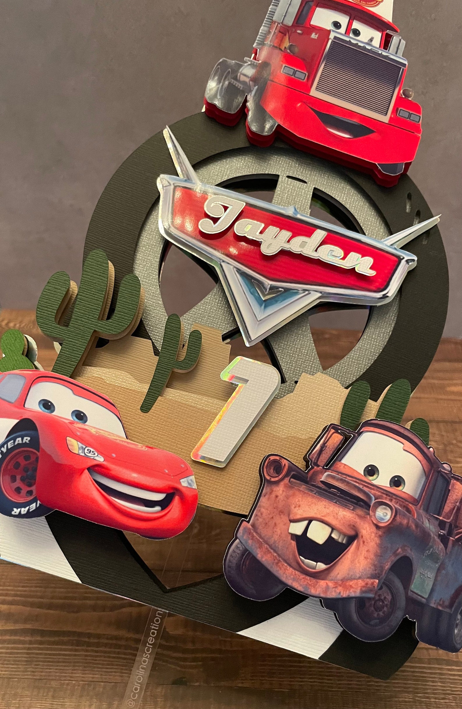 Cars Cake Topper Cars Cars Party Decor Cars Party Cars | Etsy