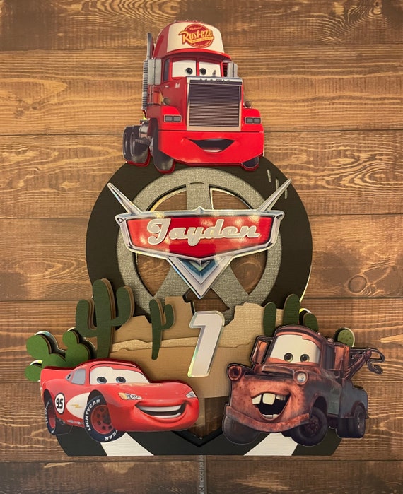 Cars Cake Topper Cars Cars Party Decor Cars Party Cars | Etsy