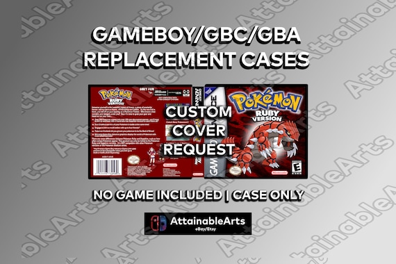 Retro Gameboy Advance Game Case 100's of Game Covers - Etsy