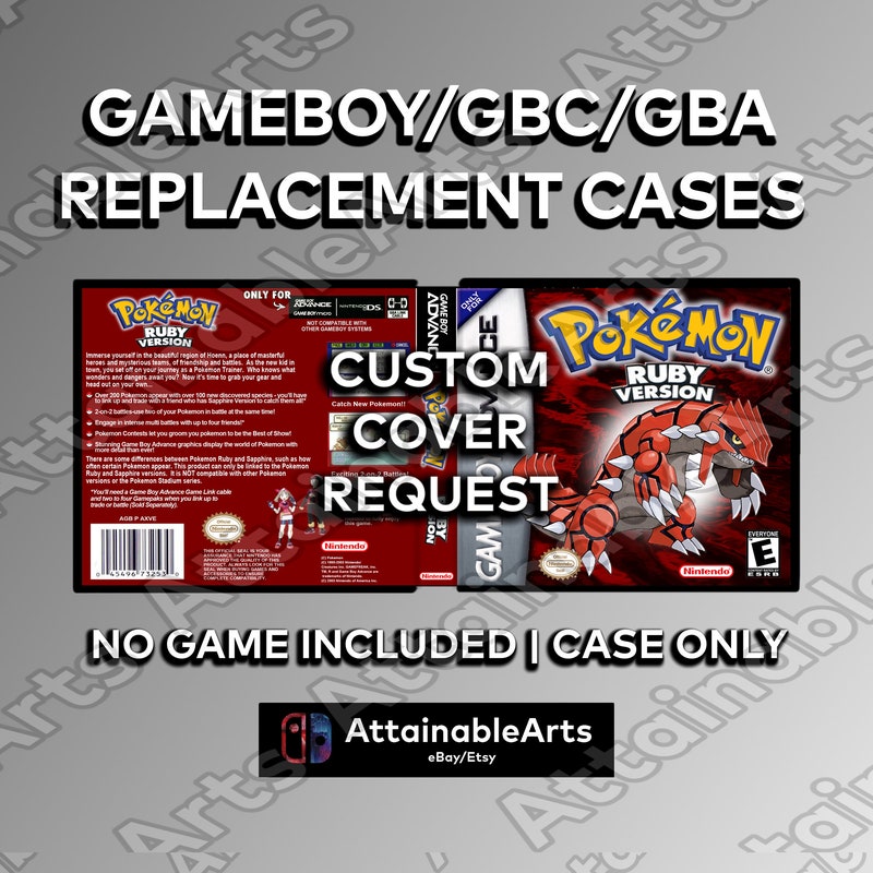 Gameboy Advance Sp Games Case - Etsy