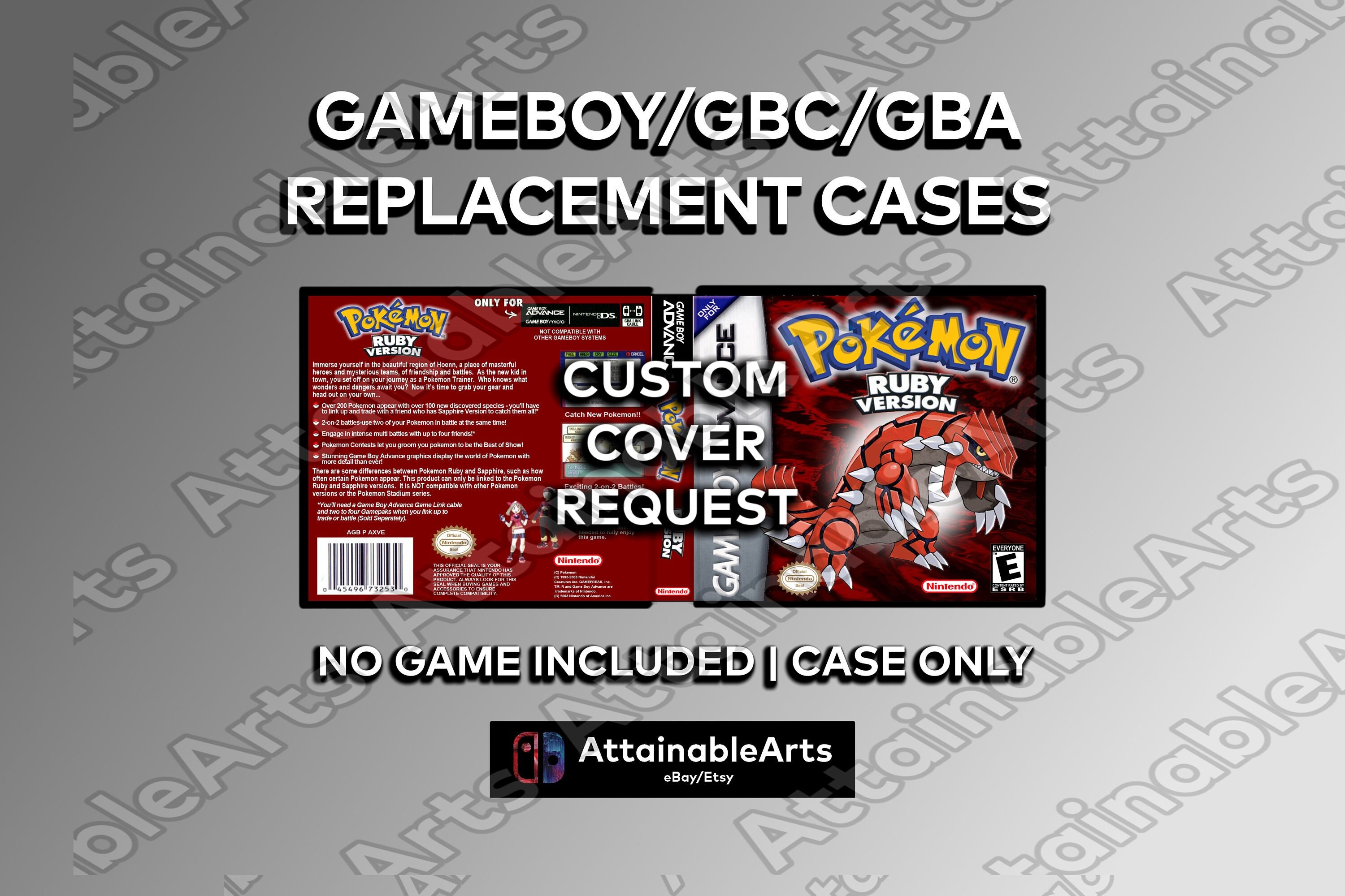 Nintendo Switch Custom Covers/physical Game Cases boxart - Etsy