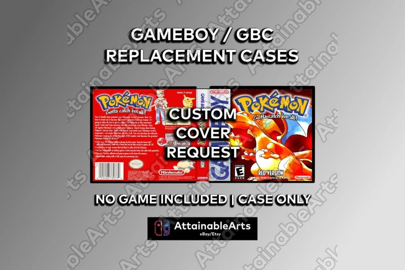 Nintendo Switch Custom Covers/physical Game Cases boxart - Etsy