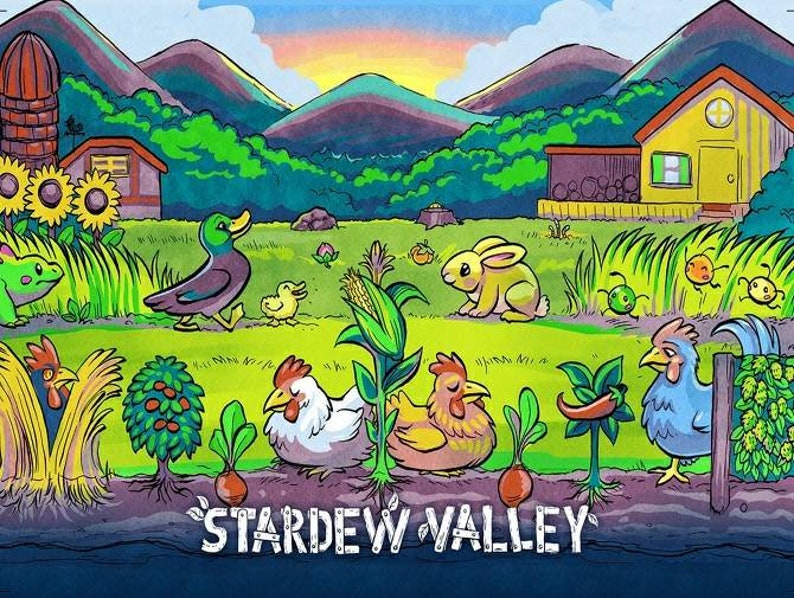 Stardew Valley: Game Covers/Custom Cases Nintendo Switch | Etsy