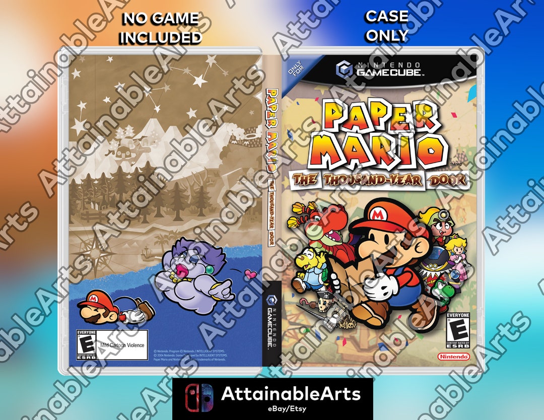 Paper Mario : the Thousand Year Door - Custom Nintendo Switch Boxart ...