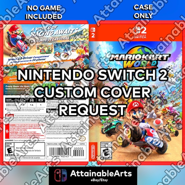 Switch 2 Custom Case - Etsy