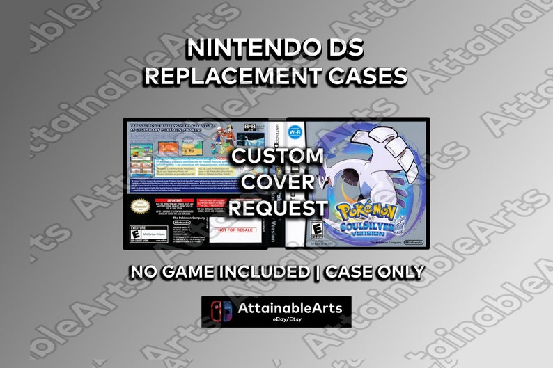 Nintendo Switch Custom Covers/physical Game Cases boxart - Etsy
