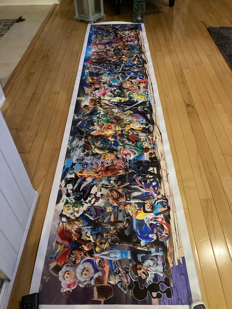 Buy Sora DLC Super Smash Bros Ultimate Mural Everyone is Here Online in ...