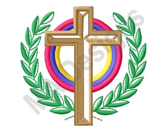 Rainbow cross | Etsy