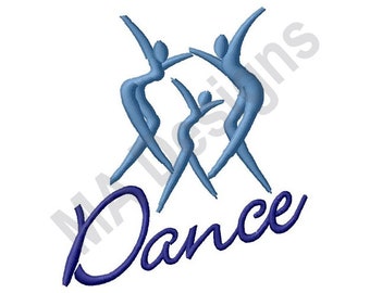 Dance embroidery | Etsy