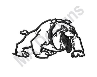 Bulldog outline | Etsy