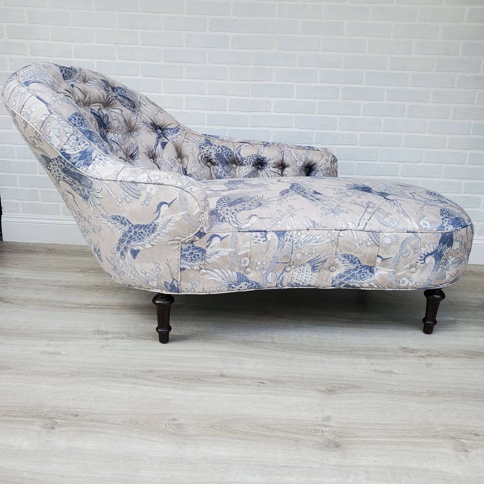 SOLD Custom Order Iron Back Frame Mid-victorian Antique Tufted - Etsy