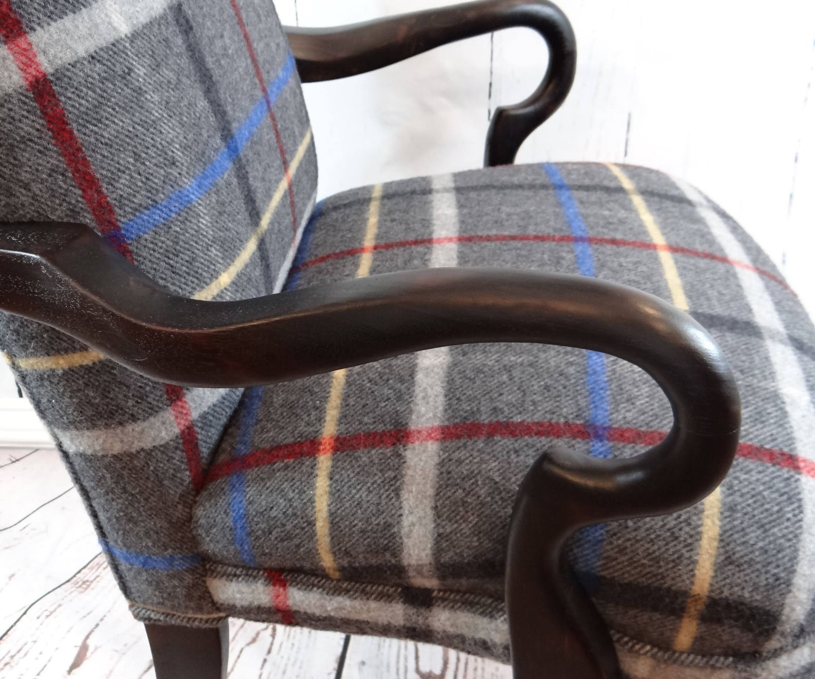 SOLD Custom Re-Create Vintage Pendleton Plaid Tall Accent | Etsy