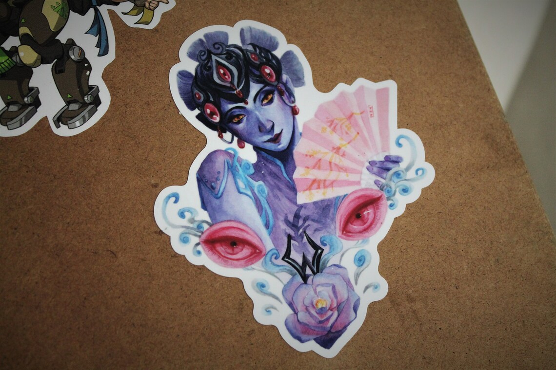 Widowmaker Die Cut Vinyl Overwatch Sticker - Etsy